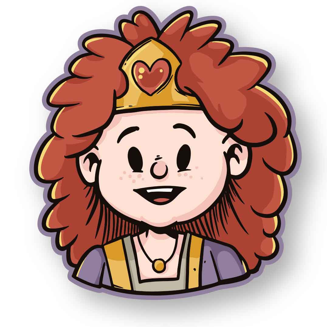 Princess Meg Die Cut Sticker – The Prince Martin Epic