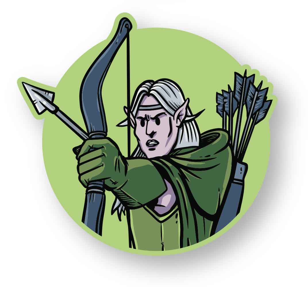 Ted Die Cut Sticker – The Prince Martin Epic